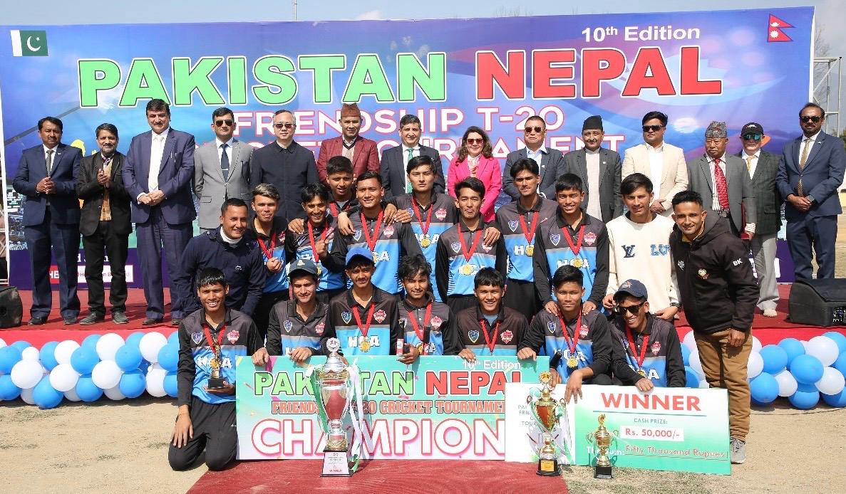 Himalayan Cricket Academy wins Nepal-Pakistan FriendshipT20 Cricket ...